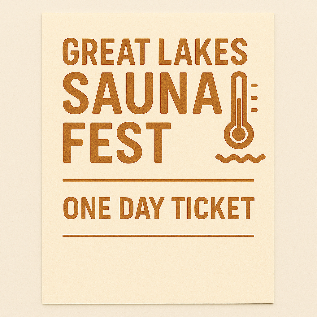 One Day Ticket All Access – GreatLakesSaunaFest
